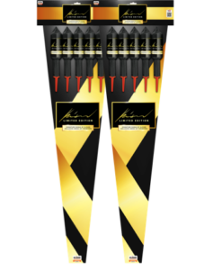 2*Signatur raketter, 5 forskellige effekter - Sortiment med 5 kl 24 ...